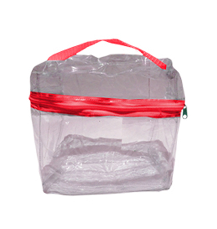 Lonchera transparente de pvc :: Bestprom Promocionales y envases